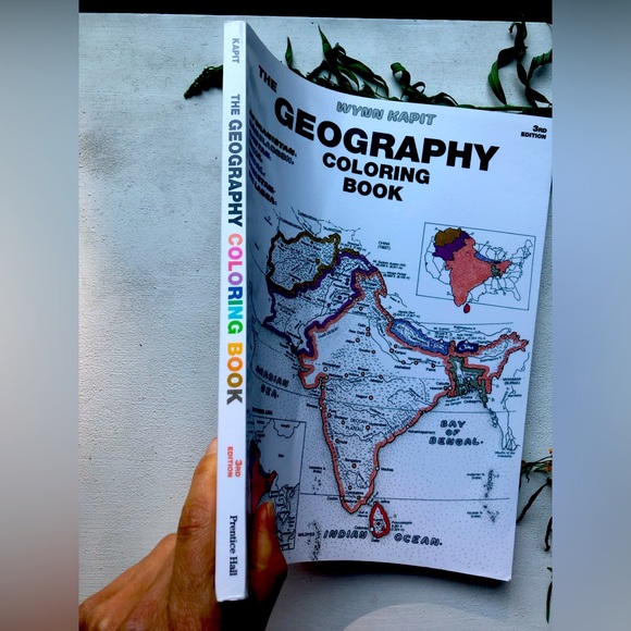 Accents | The Geography Coloring Book 3rd Edition Wynn Kapit Coloring ...